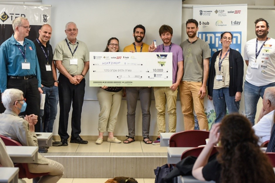 Congratulation to PhD student Dror Miron and his Heat2Heat team ...